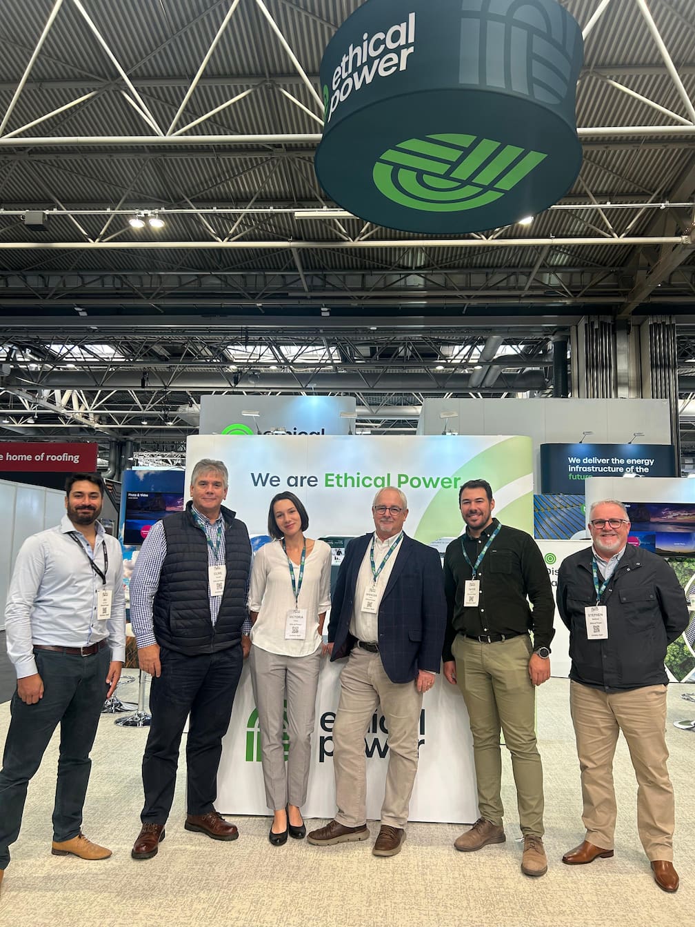 Ethical Power at Solar and Storage Live 2025 - Ethical Power